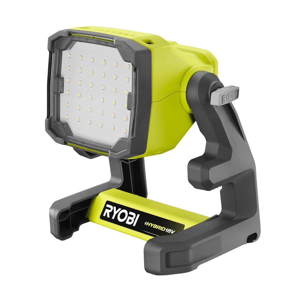 RYOBI Open Box - RYOBI ONE+ 18V Cordless Hybrid LED Flood Light (Tool ...