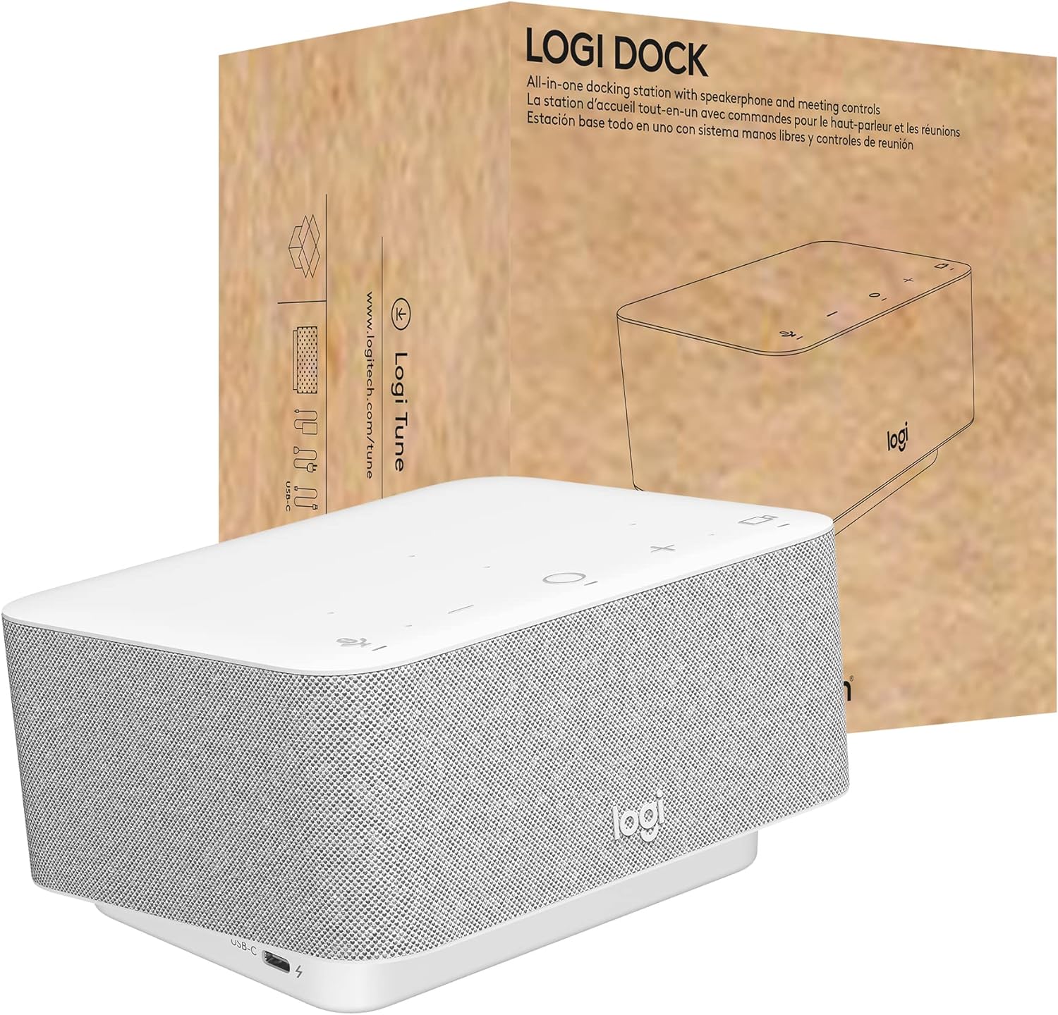 Logitech - Logi Dock, All-in-One USB C Laptop Docking Station - 986 ...