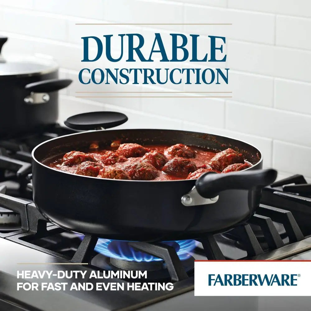 Farberware Farberware Reliance 6qt Covered Saute Pan with Helper ...