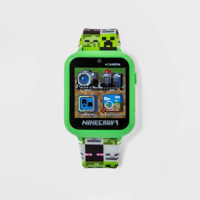 Minecraft Kids' Minecraft Interactive Watch - Green – Secondipity