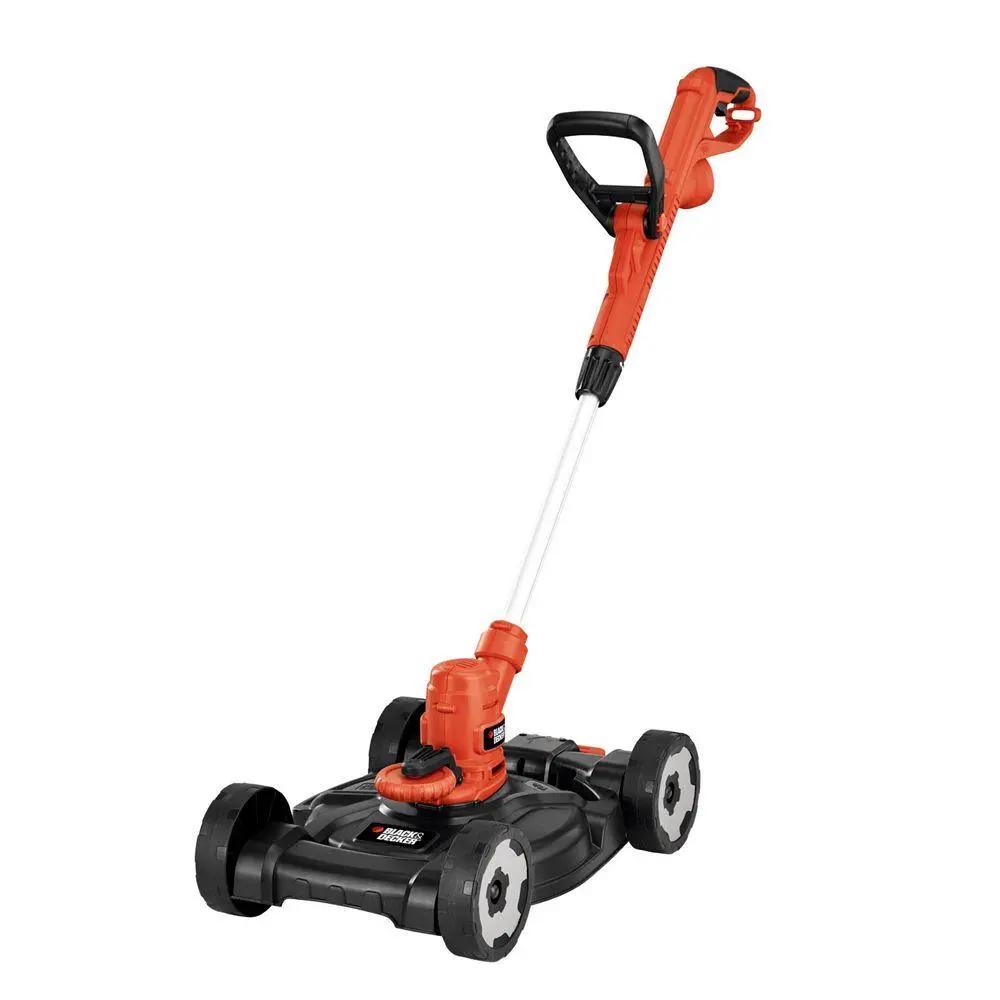 BLACK+DECKER 12" 6.5 Amp Corded Electric Single Line 3-in-1 String ...