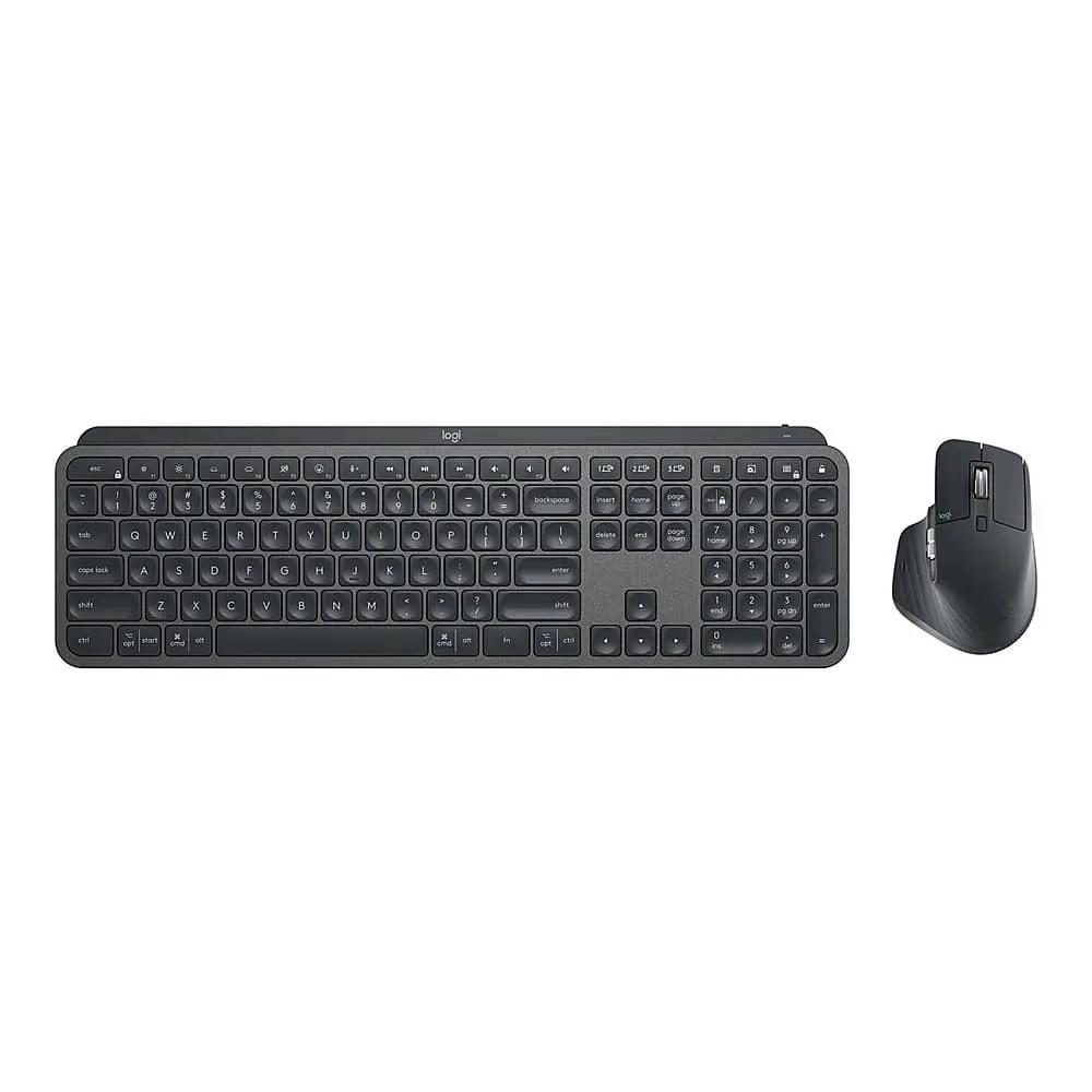 Logitech - MX Keys Combo for Business Full-size Wireless Keyboard and ...