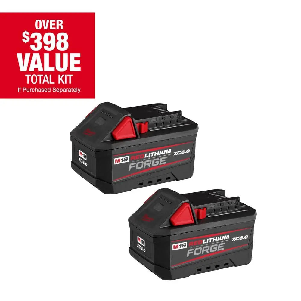 M18 18V 6.0 Ah Lithium-Ion REDLITHIUM FORGE Battery (2-Pack) – Secondipity