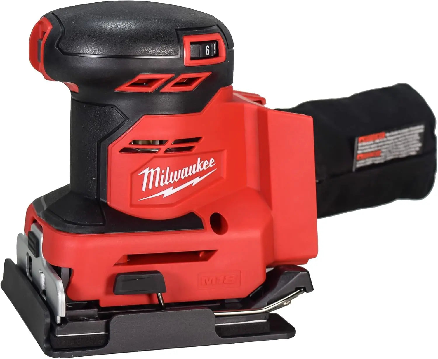 Milwaukee Tool M18 18V Lithium-Ion Cordless Orbital 1/4 Sheet Sander ...