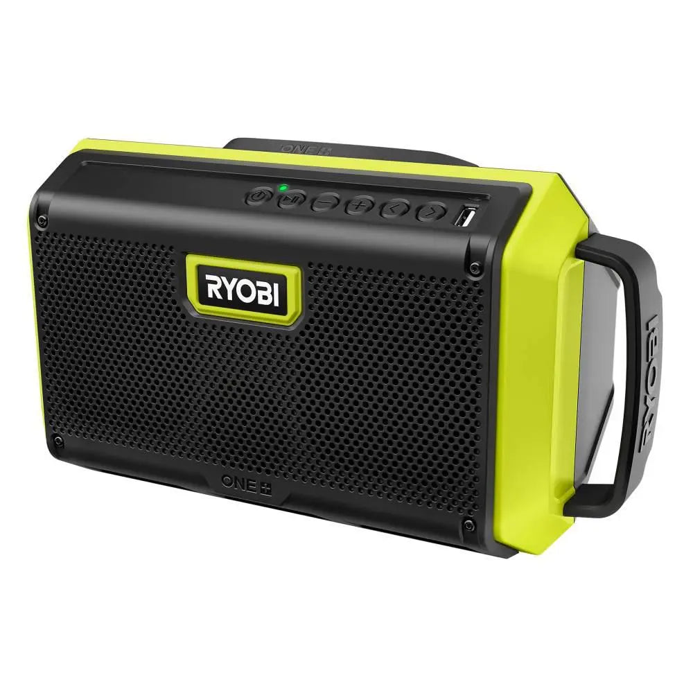 RYOBI ONE+ 18V Speaker with Bluetooth Wireless Technology (Tool Only ...