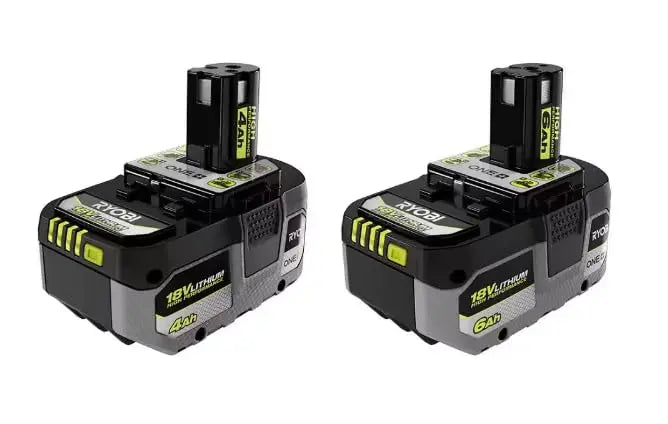 Ryobi Open Box - RYOBI ONE+ HP 18V 6.0Ah and 4.0Ah Battery (PBP4210 ...